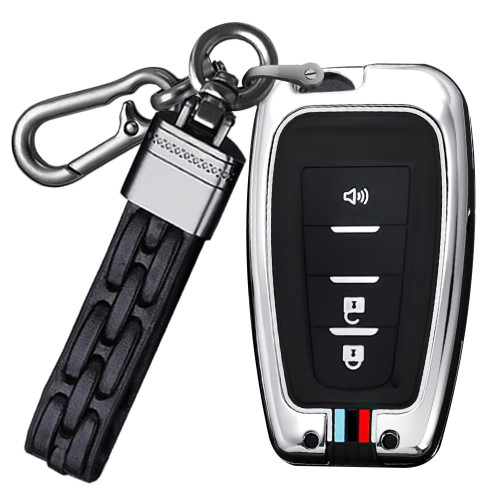 Luminous 3 Button Key Fob Cover Fit for Toyota 2018-2023 Camry RAV4 ...