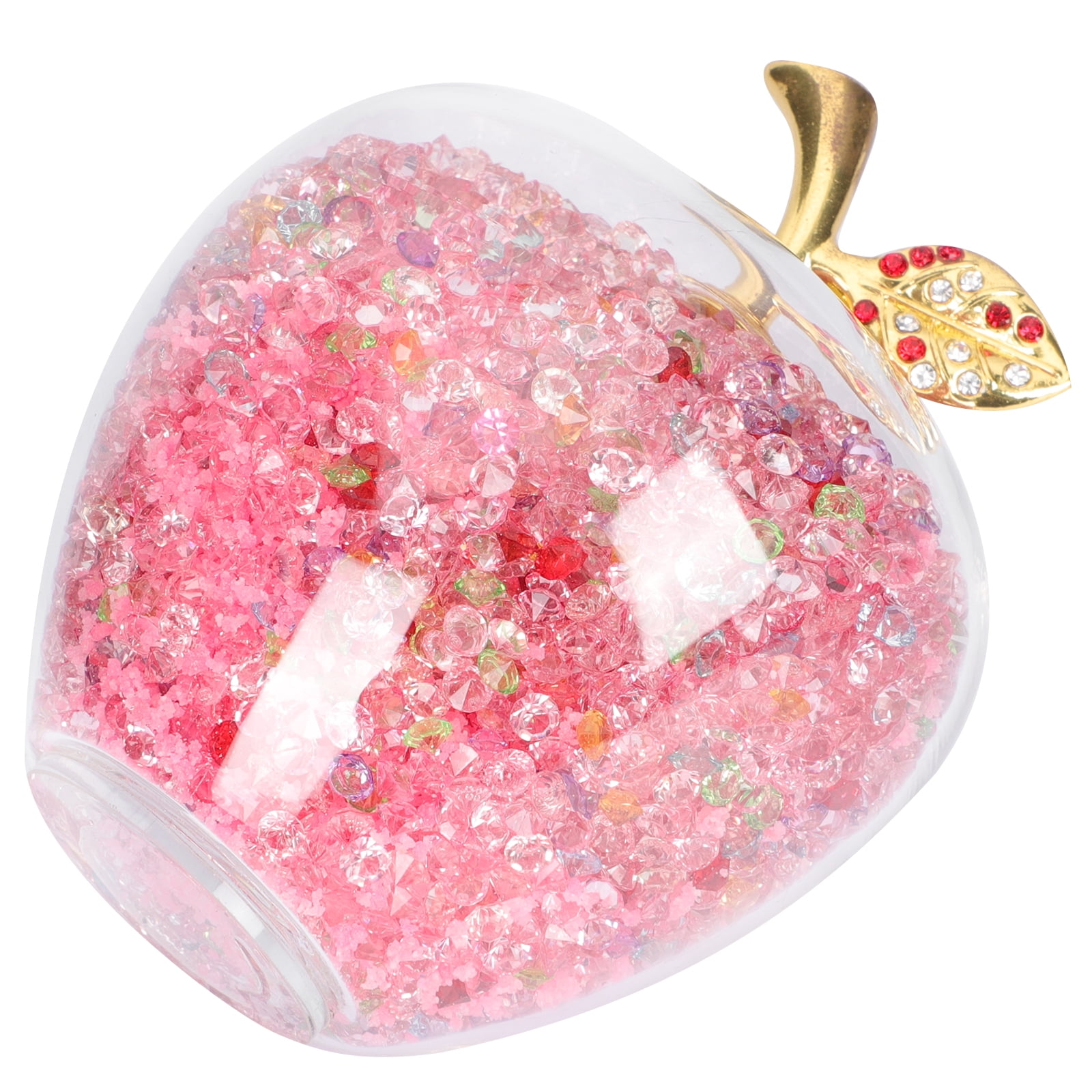 Luminous Apples Decor Creative Glass Ornaments Christmas Decorations ...