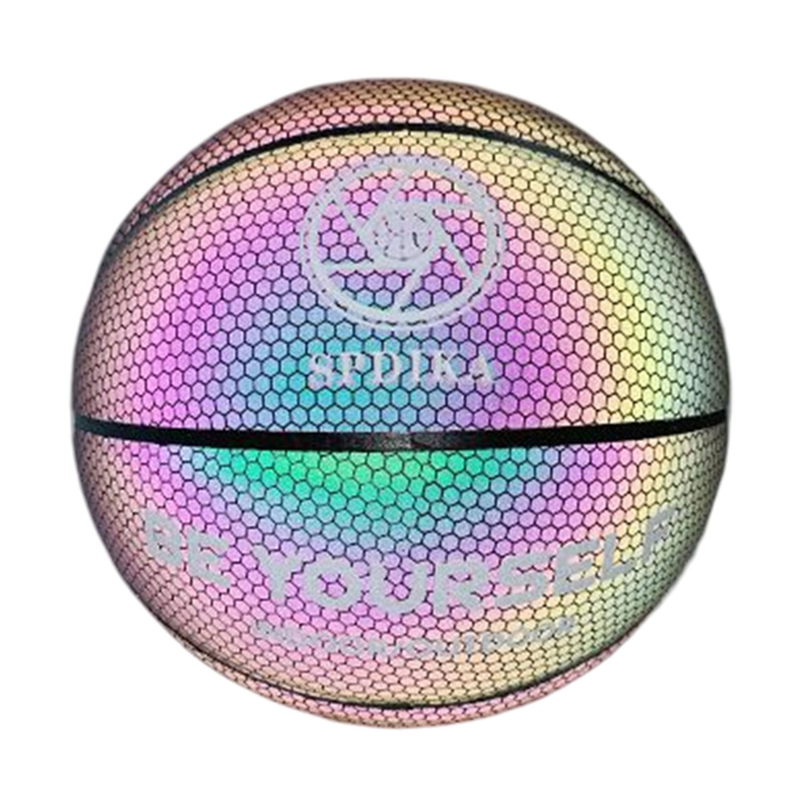 Luminous Basketball Size 7 Holographic Glowing Basket Ball for Match ...