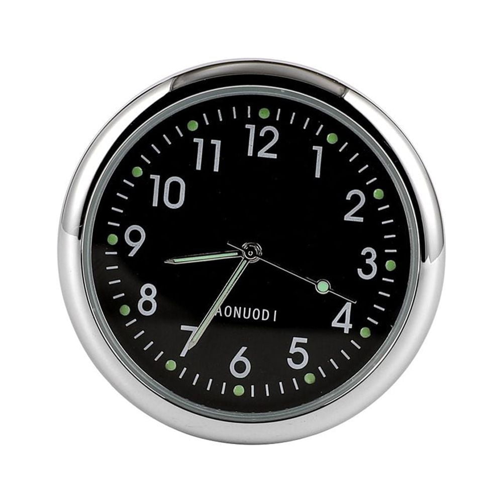 Luminous Car Dashboard Air Vent -On Time Clock Quartz Analog Watch ...