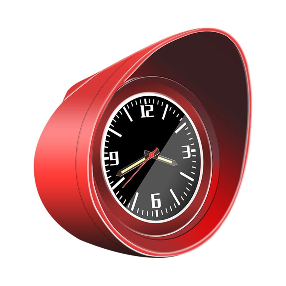 Luminous Car Dashboard Clock with 3 Color Backlight for Interior ...