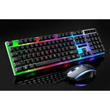 Luminous Chasing Leopard G21 Mechanical Feel Wired USB Backlit Keyboard ...