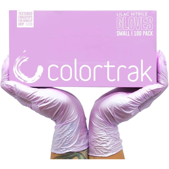 Luminous Collection Disposable Nitrile Gloves, Lilac Frost Color, Latex ...