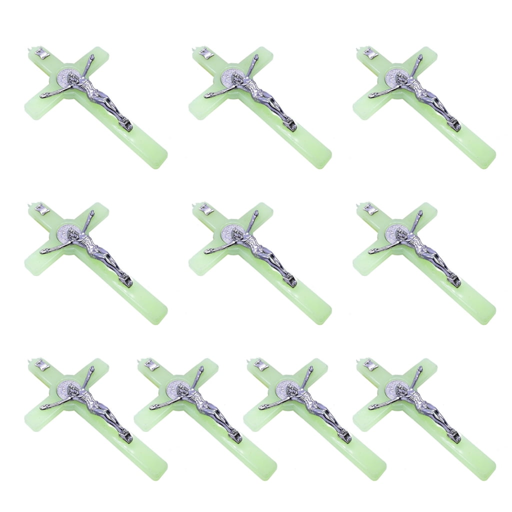 Luminous Crucifix Wall Crucifix Metal Wall Crucifix Give Blessing and ...