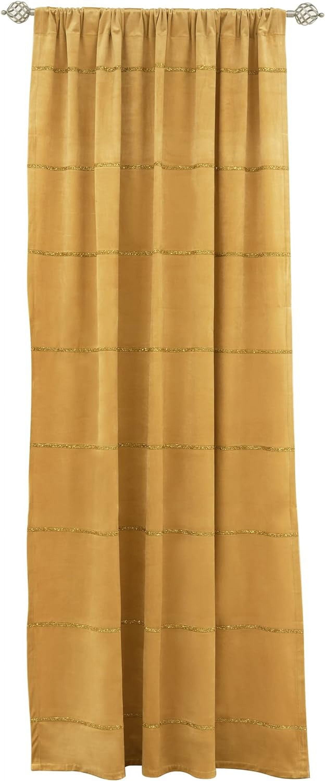 Luminous Curtain Panel, Light Diffusing, Thick Velvet, Rhinestone ...