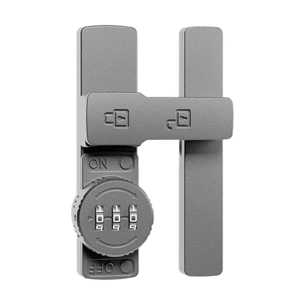 Luminous Door Latch 180 Degrees Sliding Door Lock Free-punch Interior ...