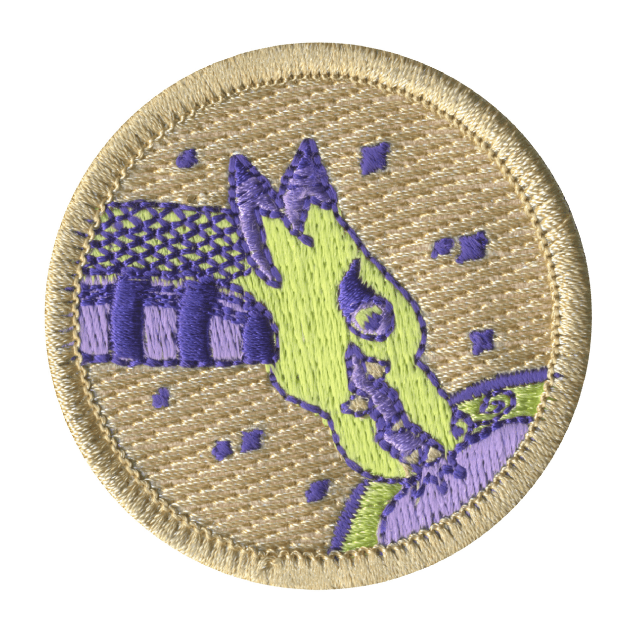 Luminous Dragon Scout Patrol Patch (Sew-on) - ClassB - Walmart.com