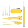 Luminous Ear Wax Removal Cleaning Kit Stainless Steel Nostril Ear Wax Tweezers Earwax Removal