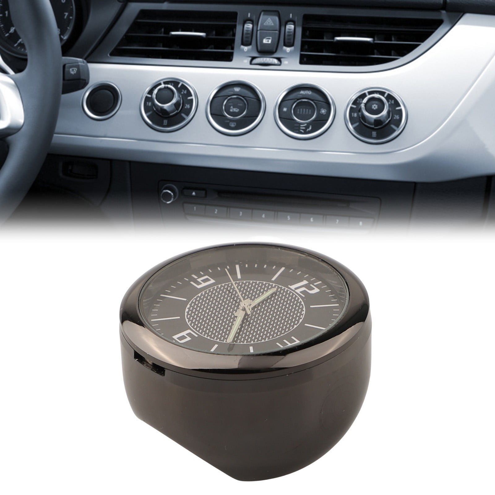 Luminous Electronic Quartz Clock Ornament for Vehicle Dashboard ...
