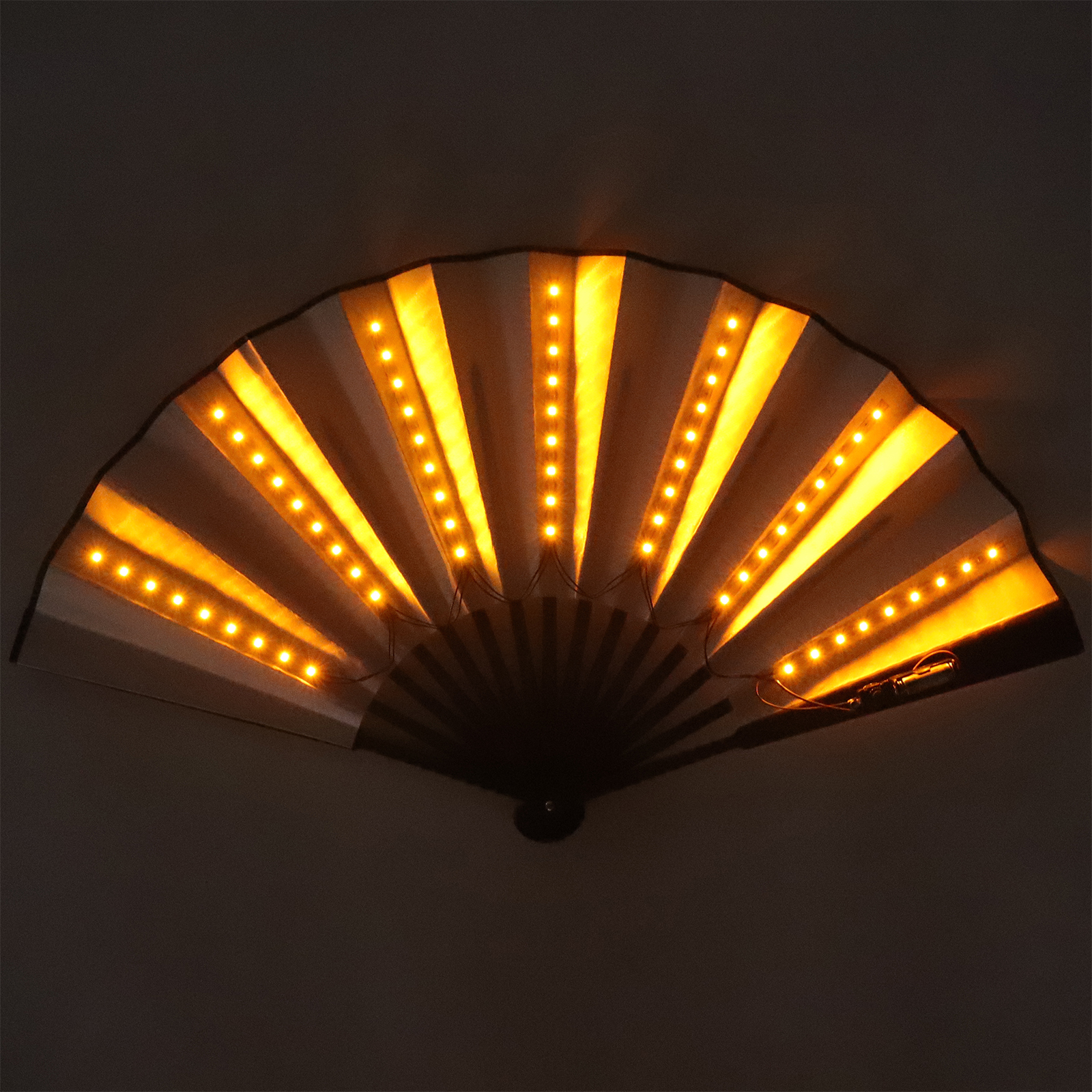 Luminous Fan Cool Fan Bar Prop Dance Fans Props Dance Prop Folding Fan ...