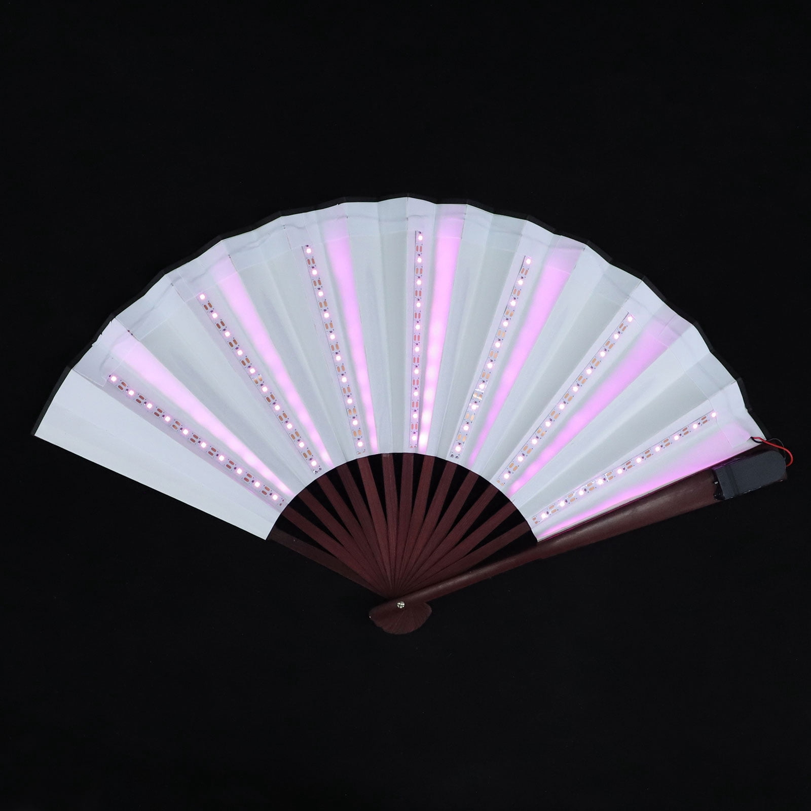 Luminous Fan Creative Folding Fan Creative Fan Prop Colorful Fan ...