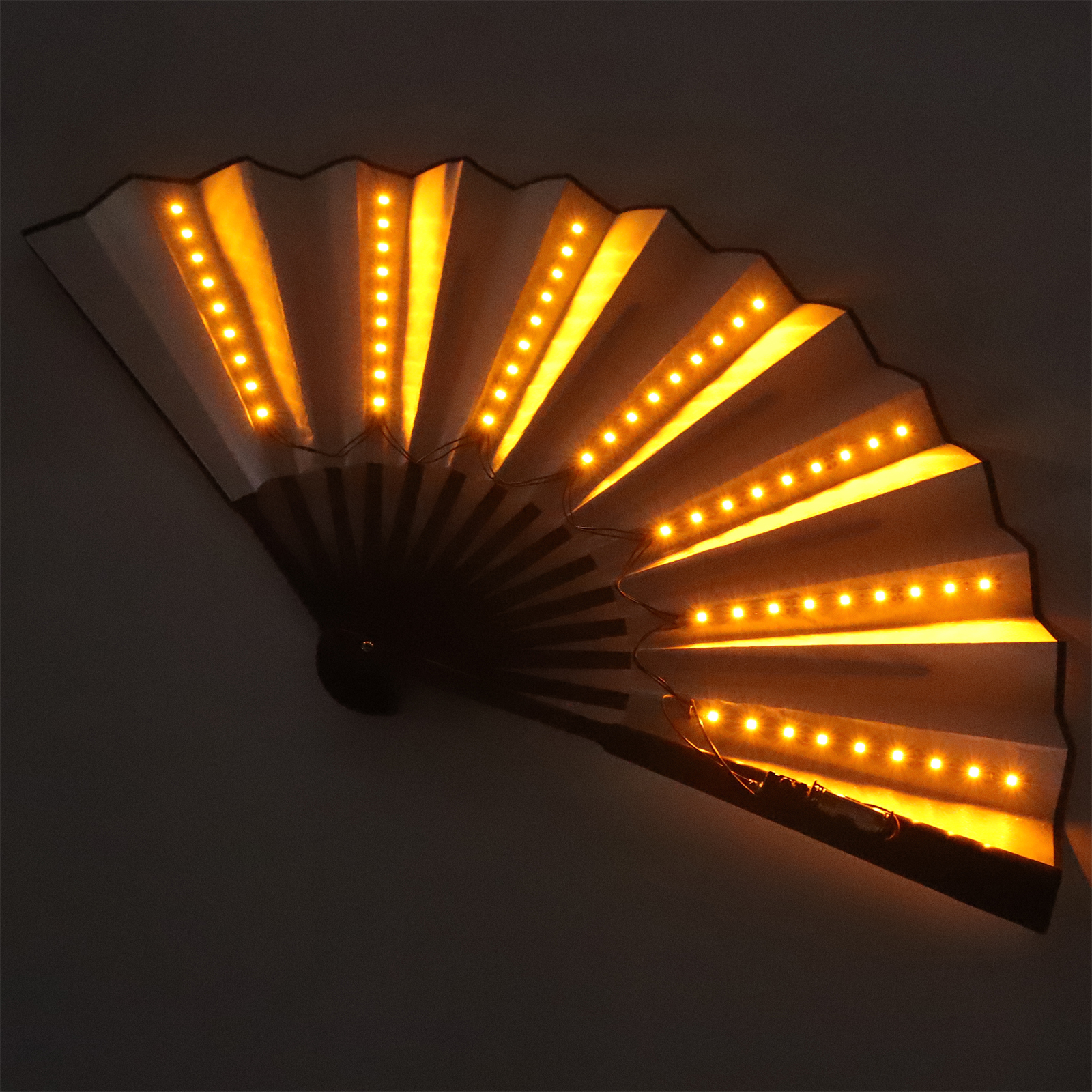 Fan Performance Glowing LED Fan LED Hand Fan Rave Fans - Walmart.com