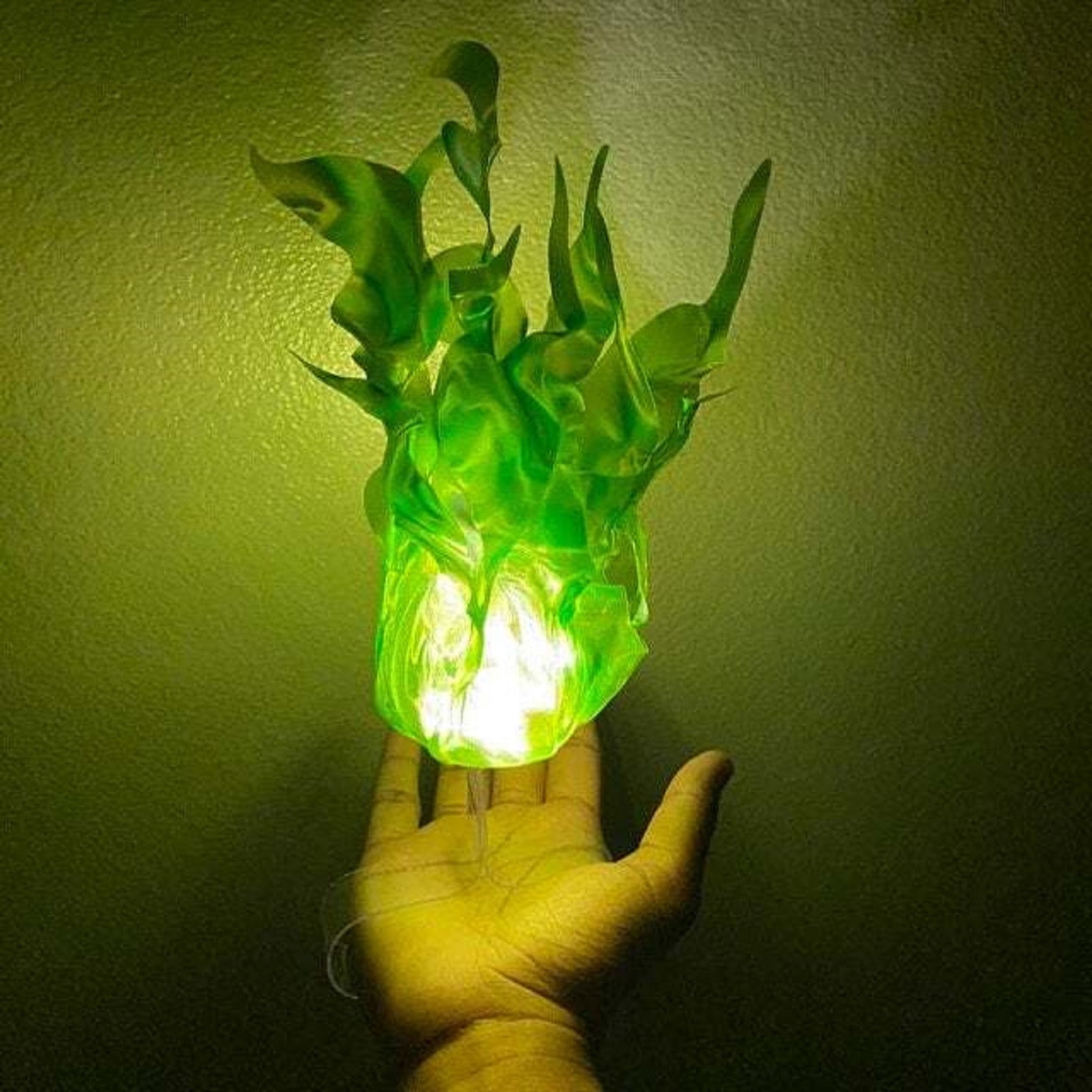 Luminous Floating LED Fireball Ornaments 30x10x10cm Size for Halloween ...