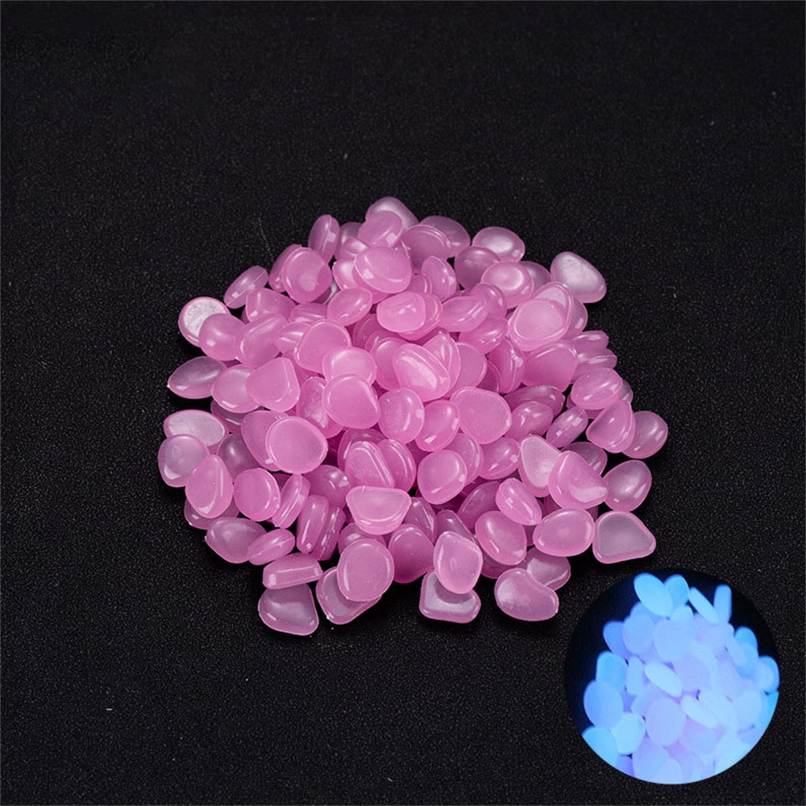 Luminous Garden Stones Verdsylv 200Pc Glow in The Dark Pebbles - 1Cm ...