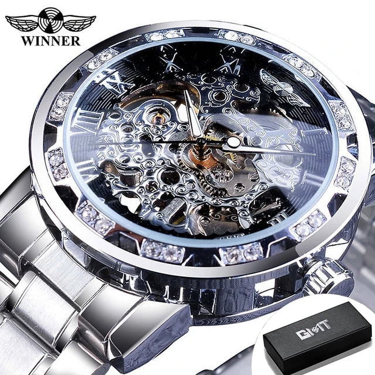 Luminous Gear Movement Luxury Watch - Walmart.com
