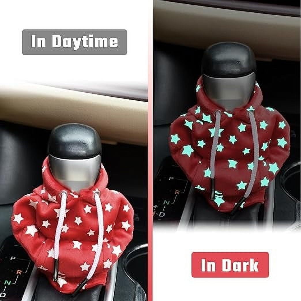 Luminous Gear Shift Hoodie Funny Gear Shift Cover Star Print Universal ...