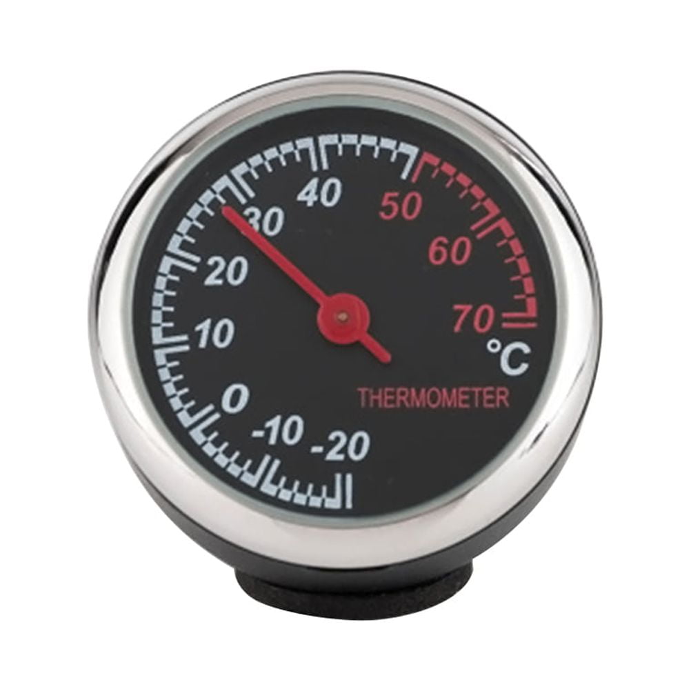 Mechanical Thermometer Car Dashboard Thermometer Mini Vehicle Scale ...