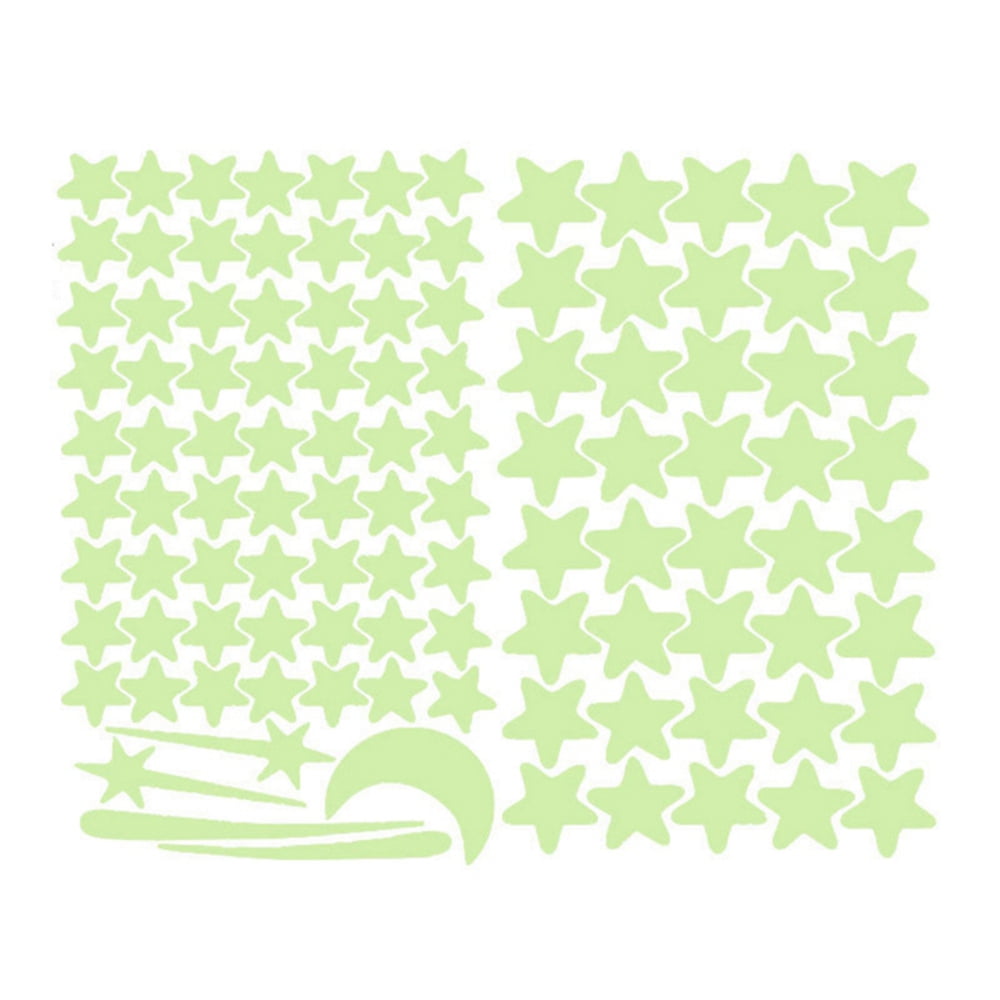 Luminous Meteor Shower Wall Stickers,Decorative Fluorescence Wall ...