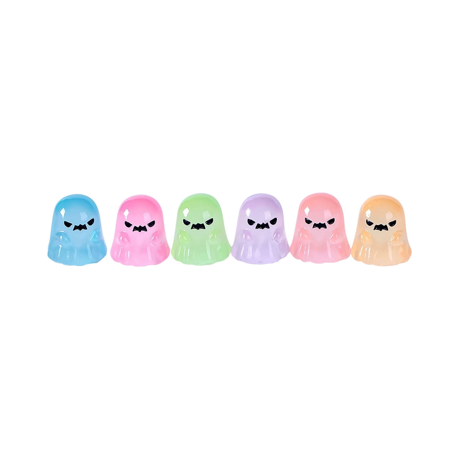 Luminous Mini Resin Ghosts Halloween Miniature Ghosts, Fake Tiny Ghosts ...