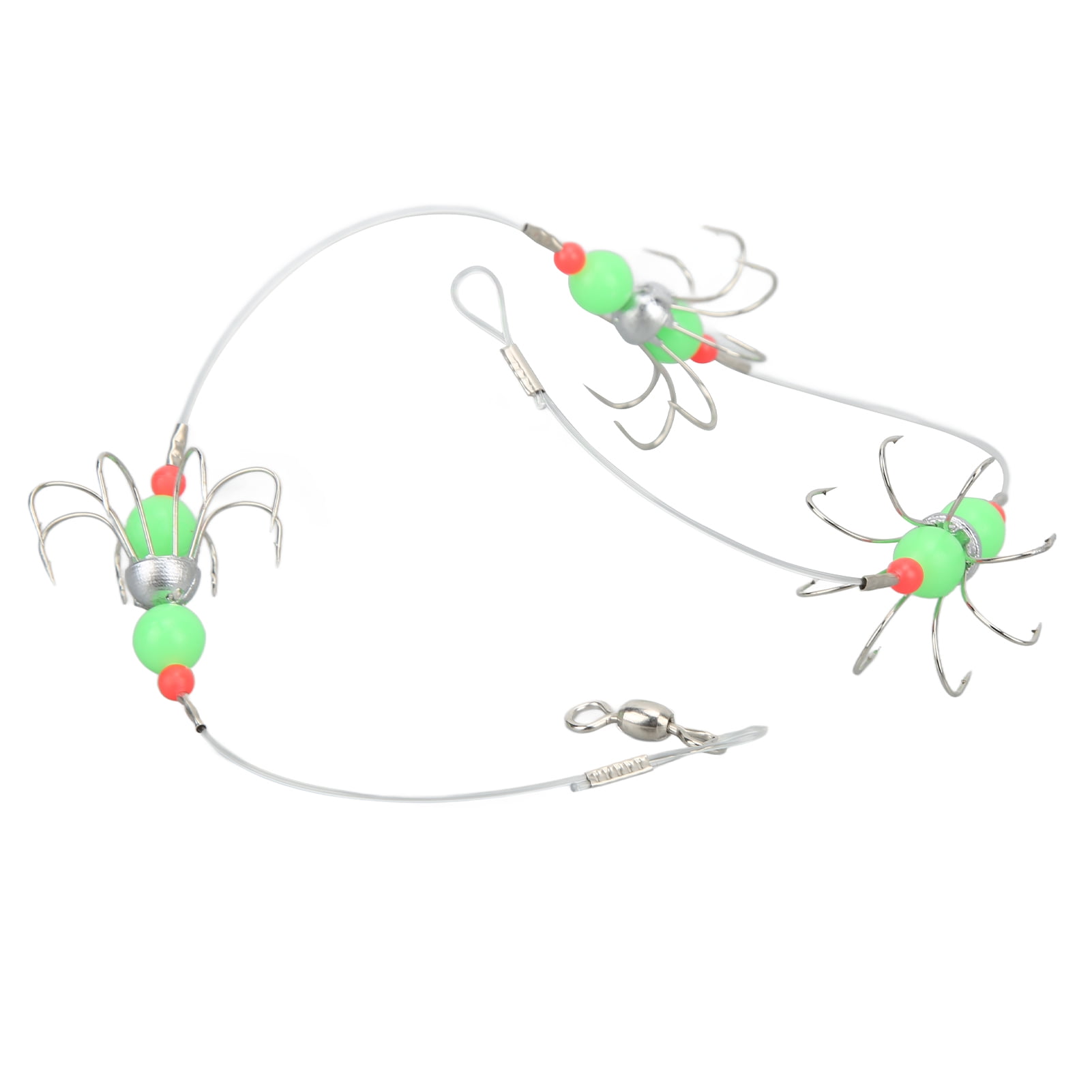 Luminous Octopus String Hook High Carbon Steel Fishing Barbed String ...