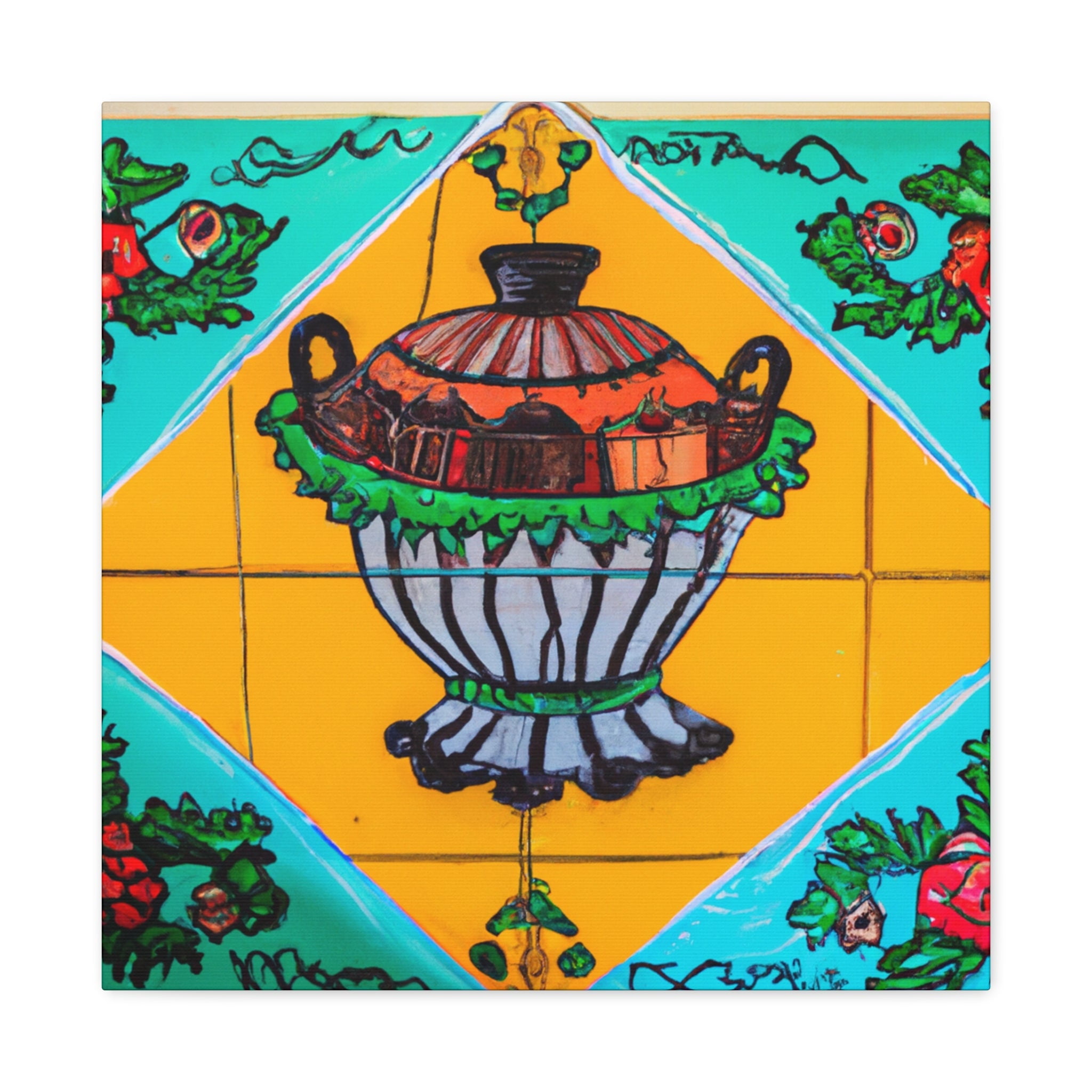 "Luminous Patchwork Quilt" - Canvas - Walmart.com