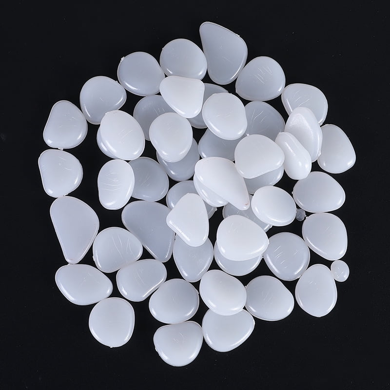 Luminous Pebbles Glow in The Dark Pebbles for Outdoor Decor, Garden ...