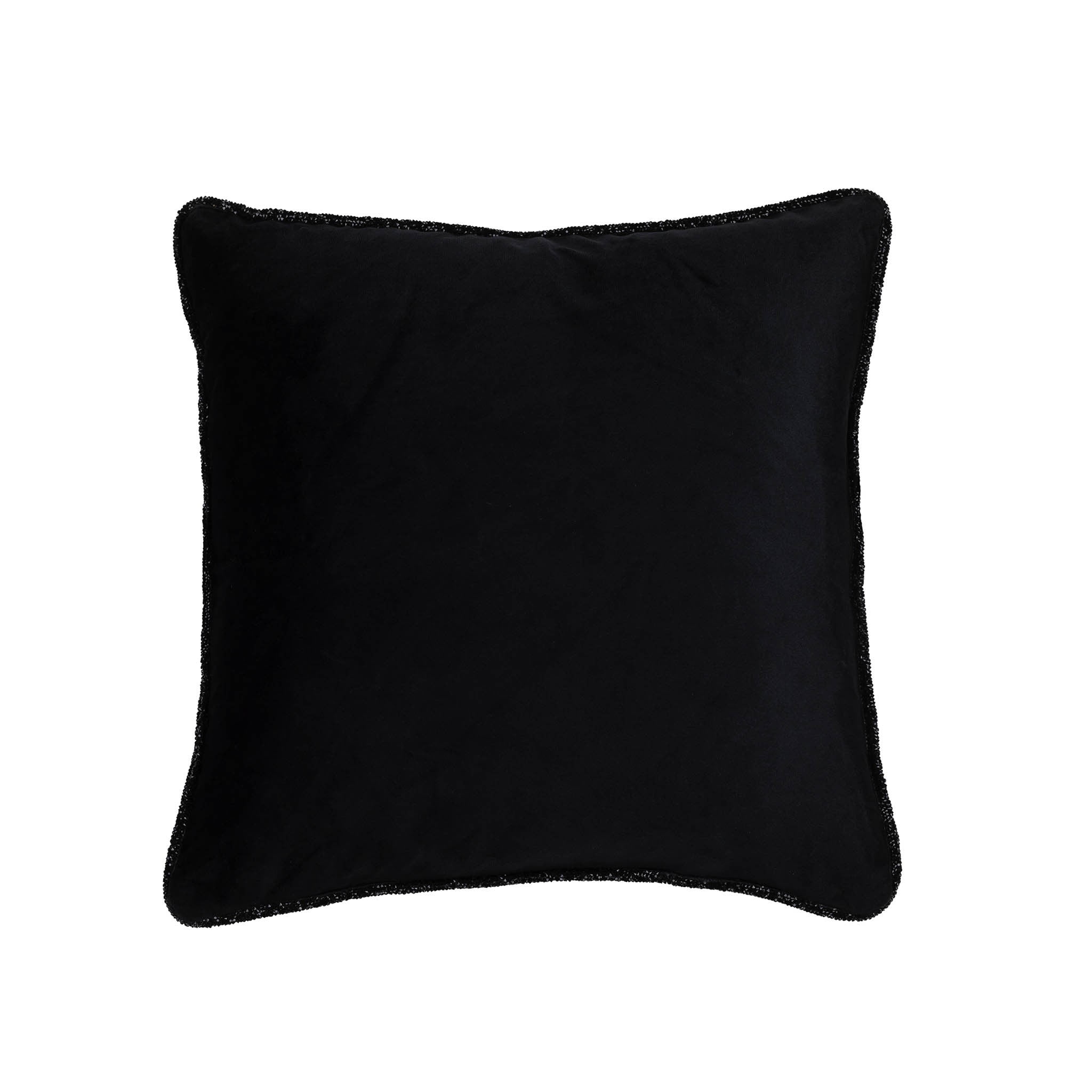 Luminous Piping Border Pillow - 16" - Black - Walmart.com