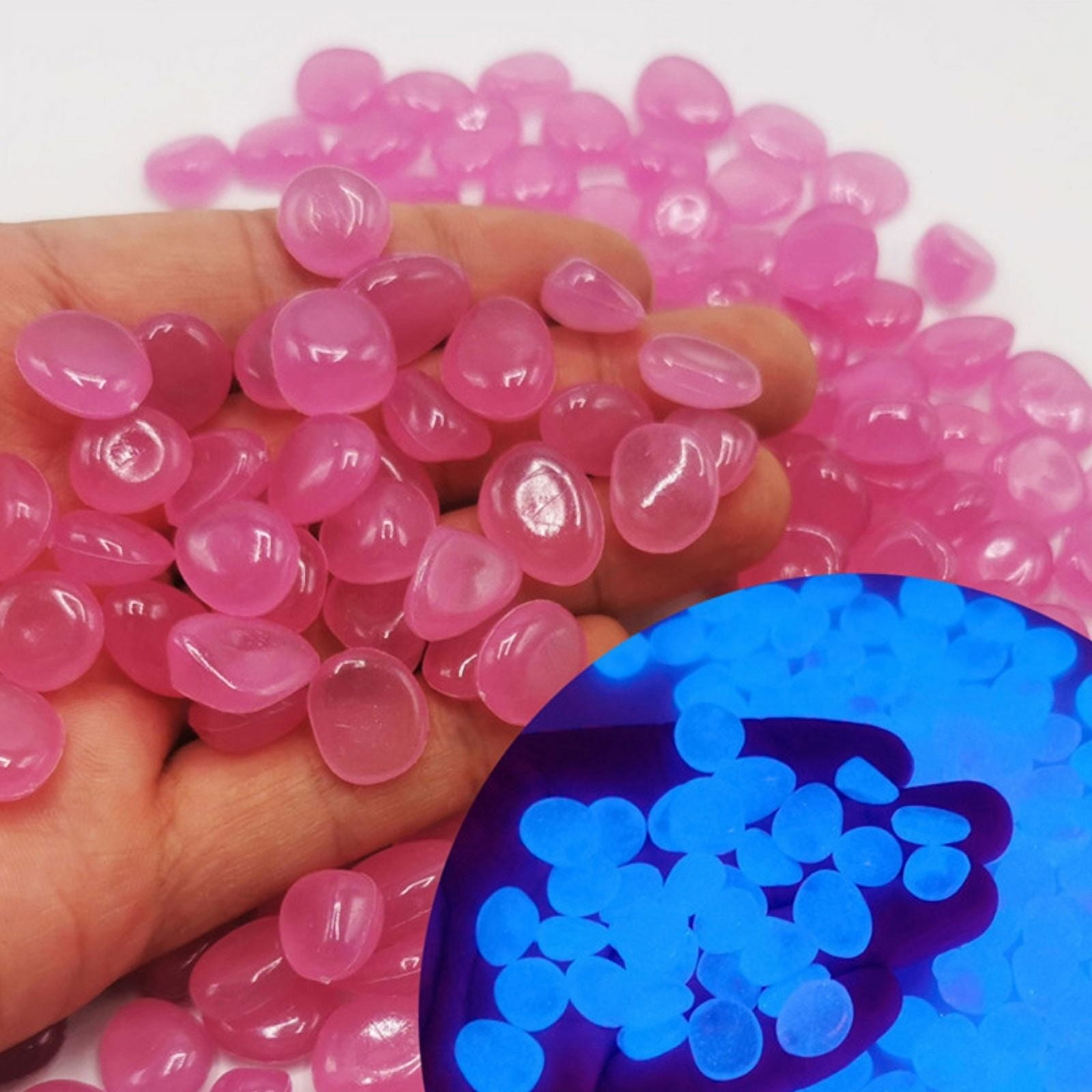 Luminous Sand Glow In The Dark Pebbles Stone Home Garden Yard Outdoor ...