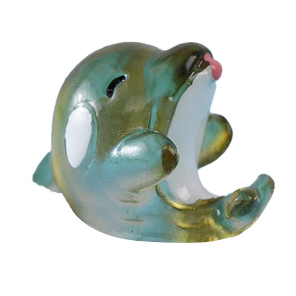 Luminous Sea Animal Figurines, 10-Pack Glow-in-the-Dark Dolphin ...