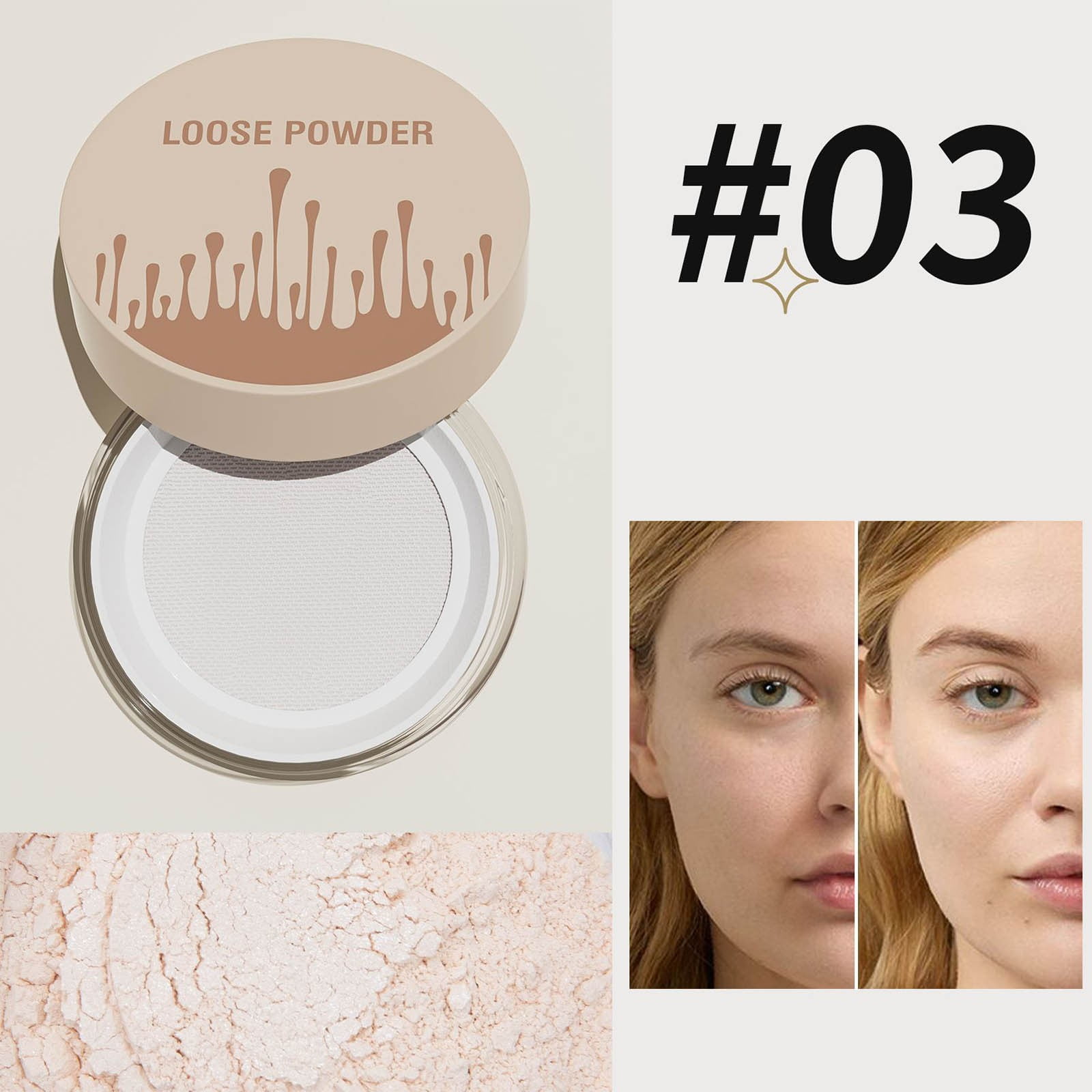 Luminous Setting Powder | Oil-Control Matte Loose Powder | Soft-Focus ...