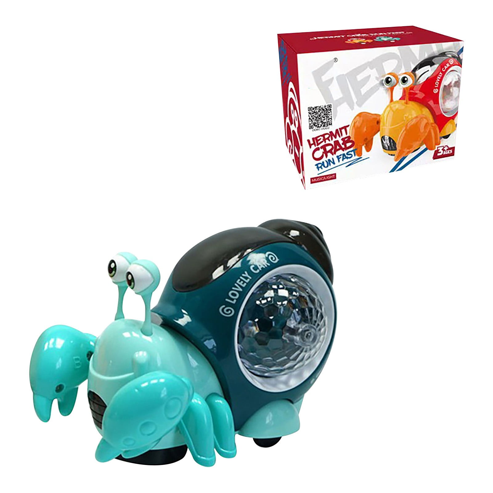 Luminous Snail Toy, 2025 New Crawling Snail Toys, Cute Electric Tummy ...