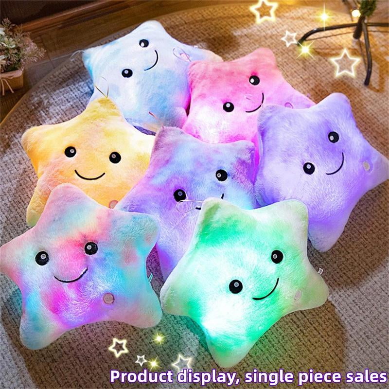 Luminous Star Shaped Plush Toy, 1 Count Cute Plushie Toy, Creative ...
