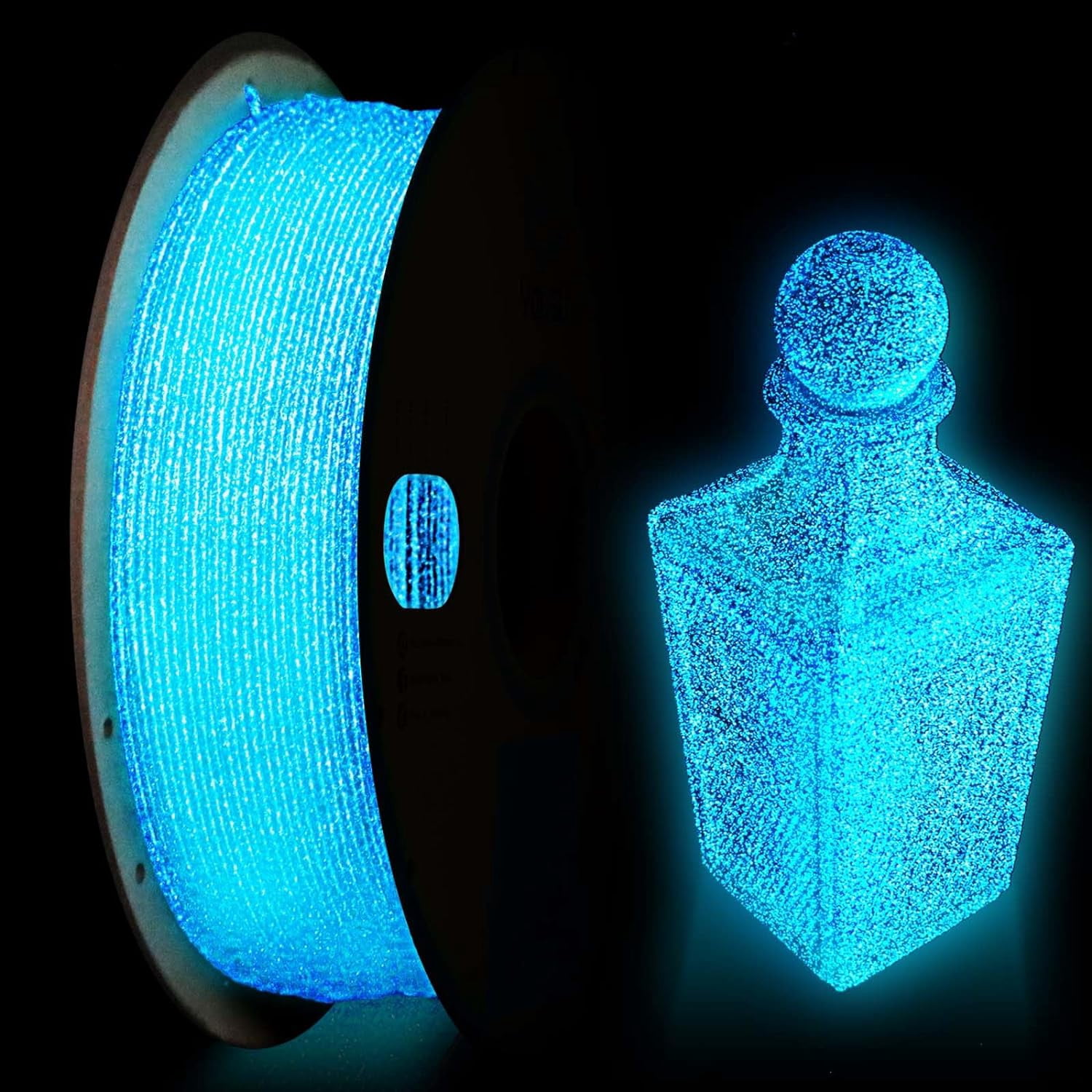 Luminous Stars PLA 3D Printer Filament 1.75mm Starry Sky Glowing In The ...