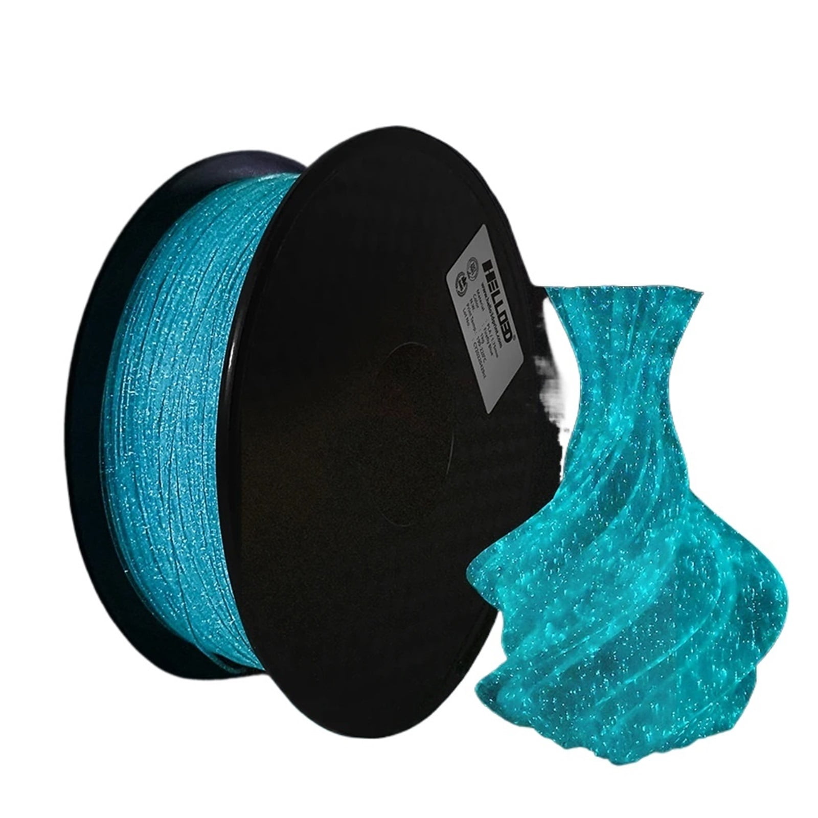 Luminous Stars PLA 3D Printer Filament, 1.75mm Starry Sky Glowing In ...