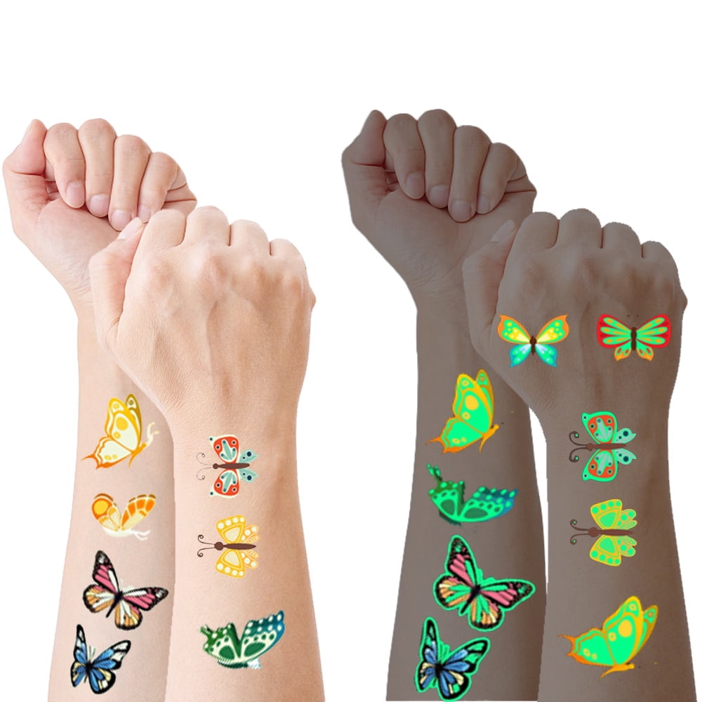 Luminous Temporary Tattoos for Kids Party Favors,Stickers Gifts ...