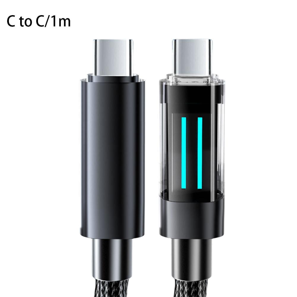 Luminous Type C 100W Double Light Bar Fast Charging Cable J9I6 ...