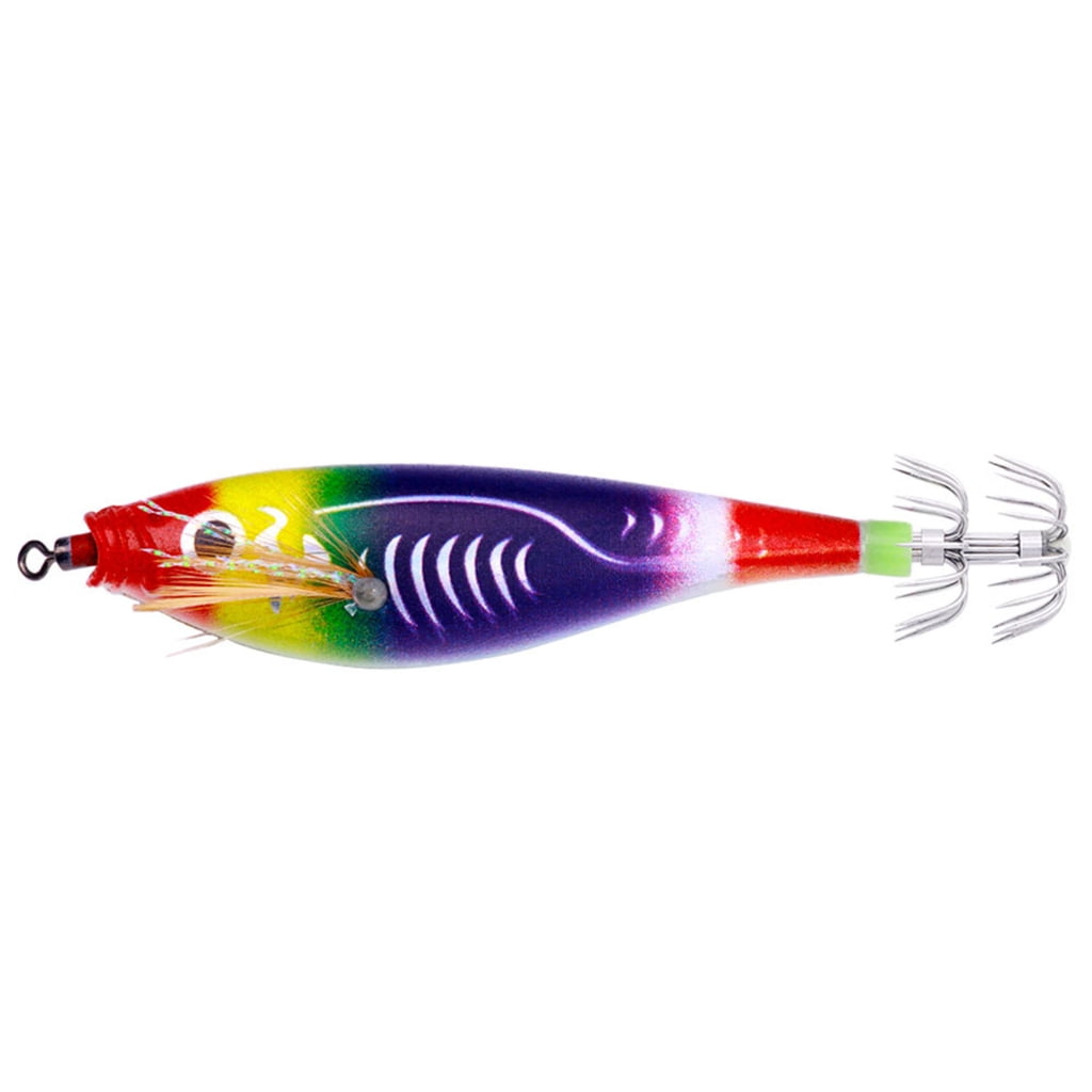 Luminous Umbrellas Hook Squid Baits Fishing Octopus Cuttlefish ...