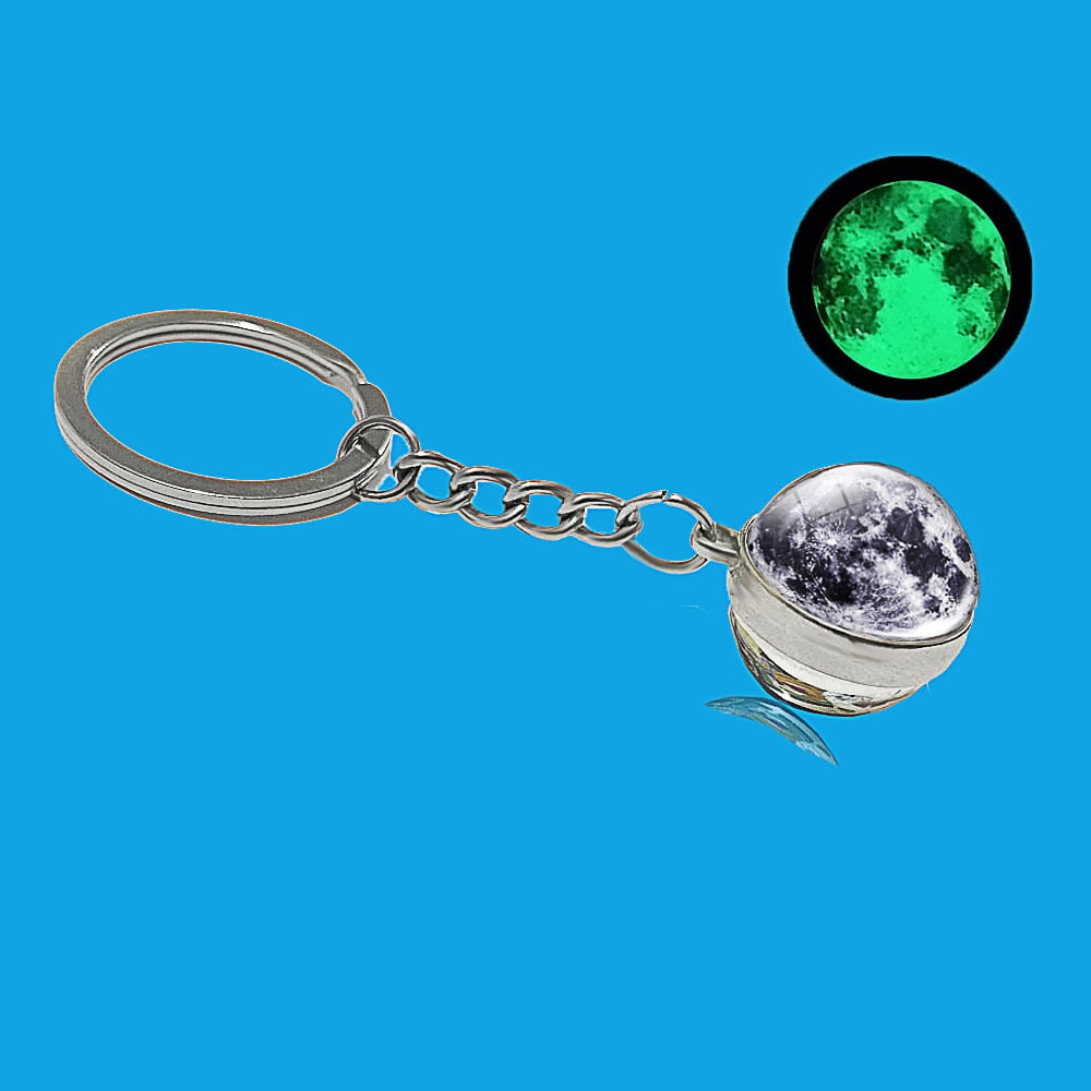 Luminous Universe Star Keychain Solar System Earth Pendant Galaxy ...