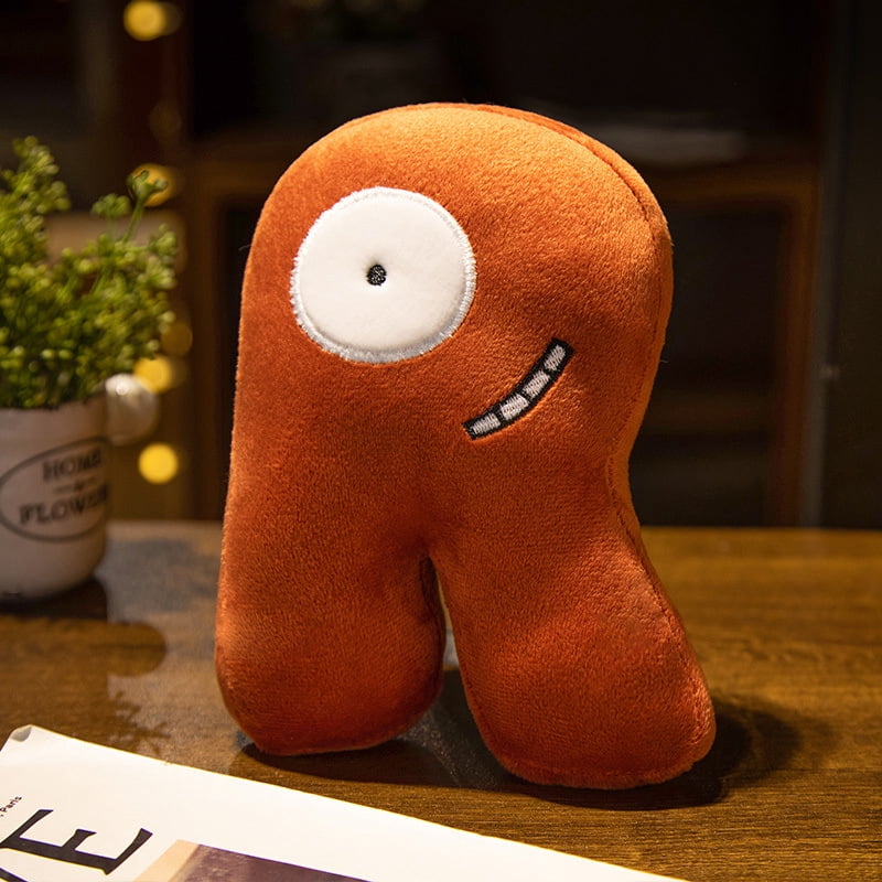 [Luminous Upgrate]Letter Alphabet Lore Plush Toy, 7.5 inch Alphabet Lore Plushies Stuffed ...