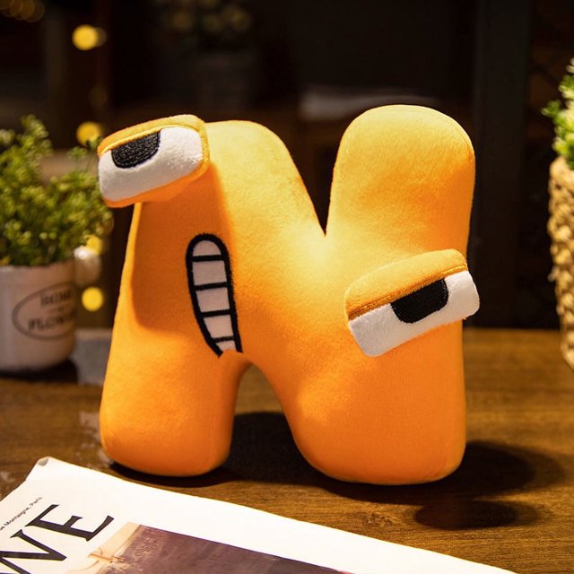 [Luminous Upgrate]Letter Alphabet Lore Plush Toy, 7.5 inch Alphabet Lore Plushies Stuffed ...