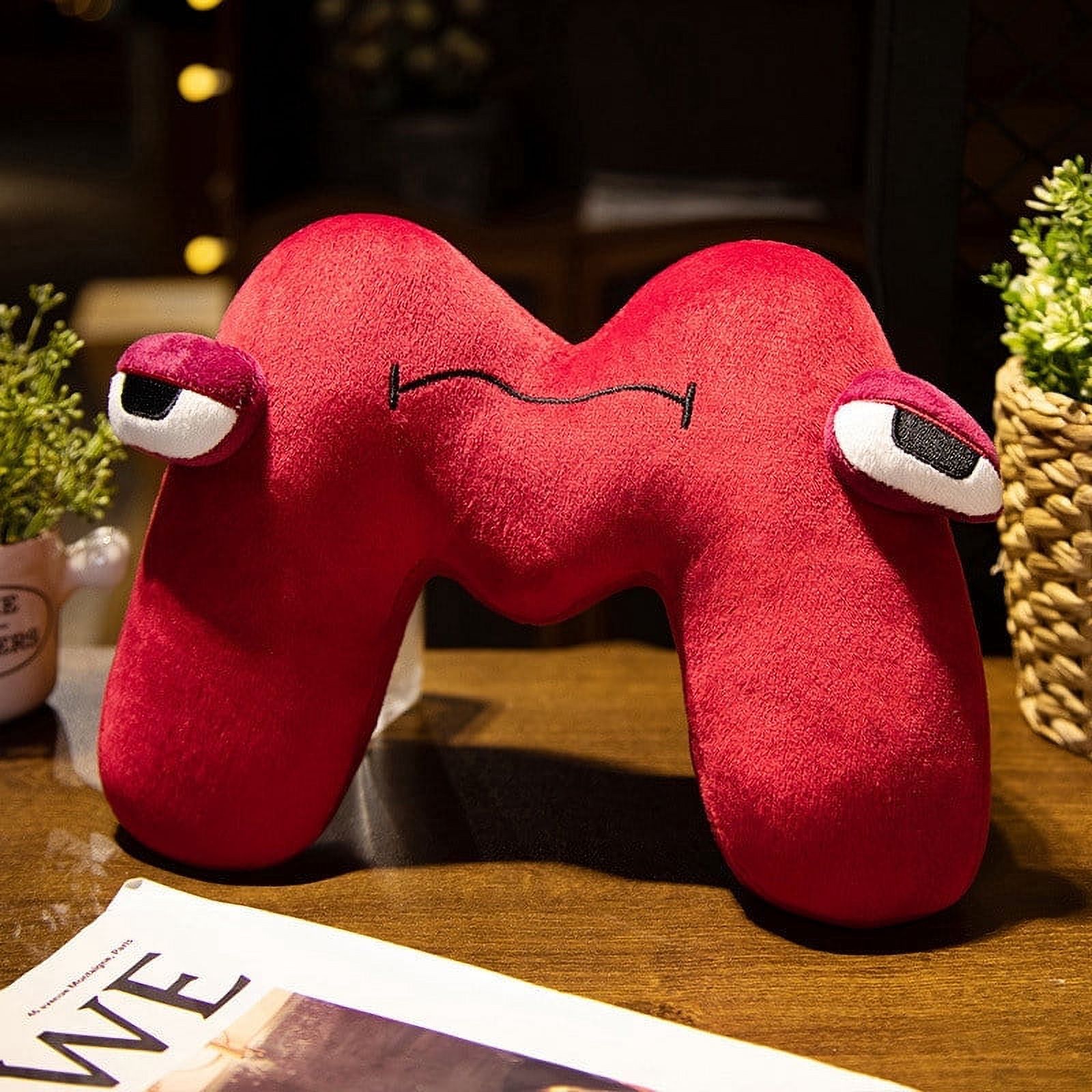 [Luminous Upgrate]Letter Alphabet Lore Plush Toy, 7.5 inch Alphabet Lore Plushies Stuffed ...