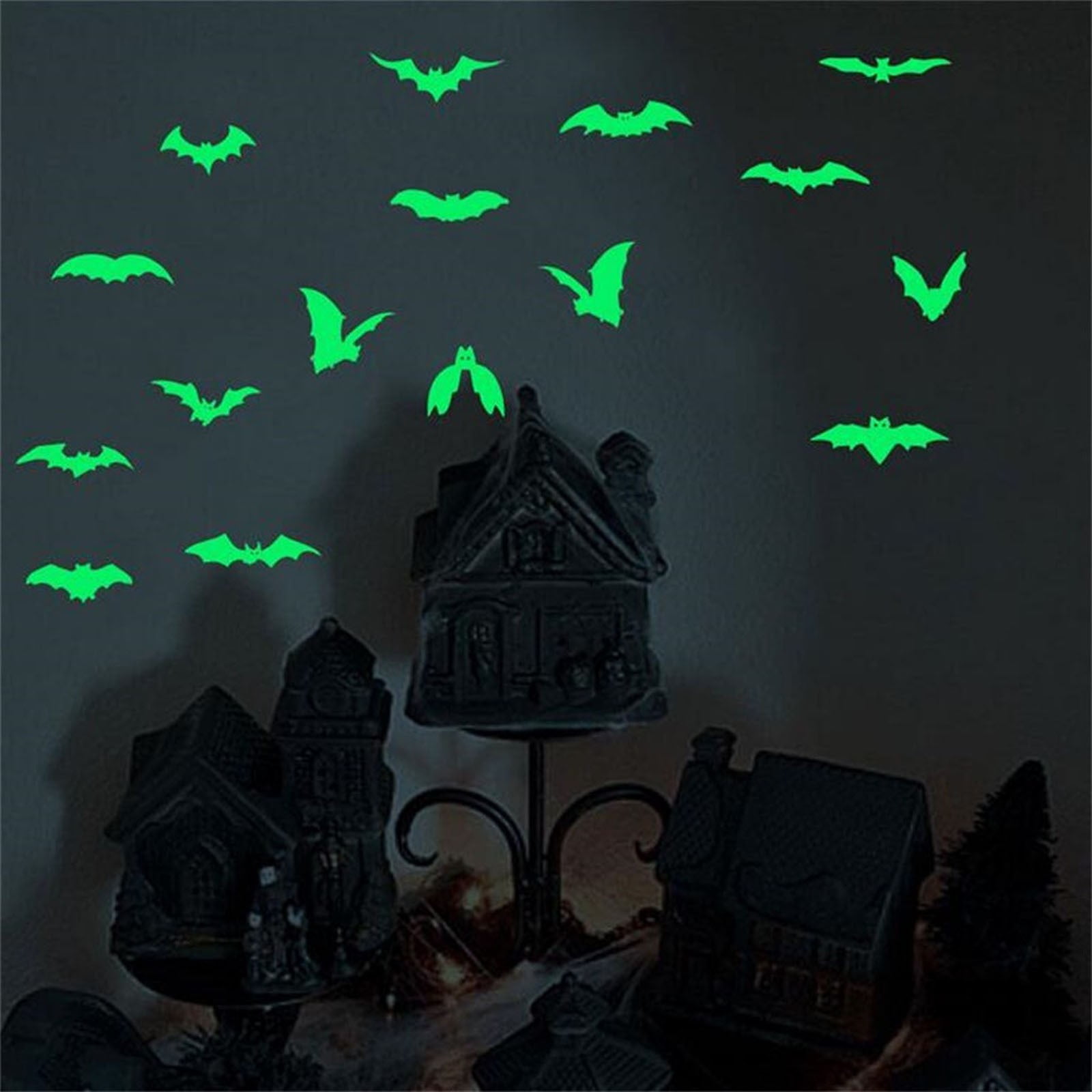 Luminous Wall Sticker Halloween Fluorescent Sticker - Walmart.com