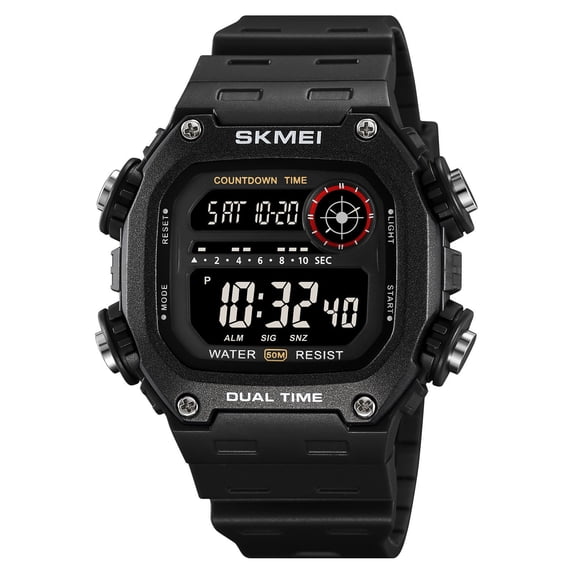 Luminous Waterproof Multifunction Electronic Watch Digital Display LED ...