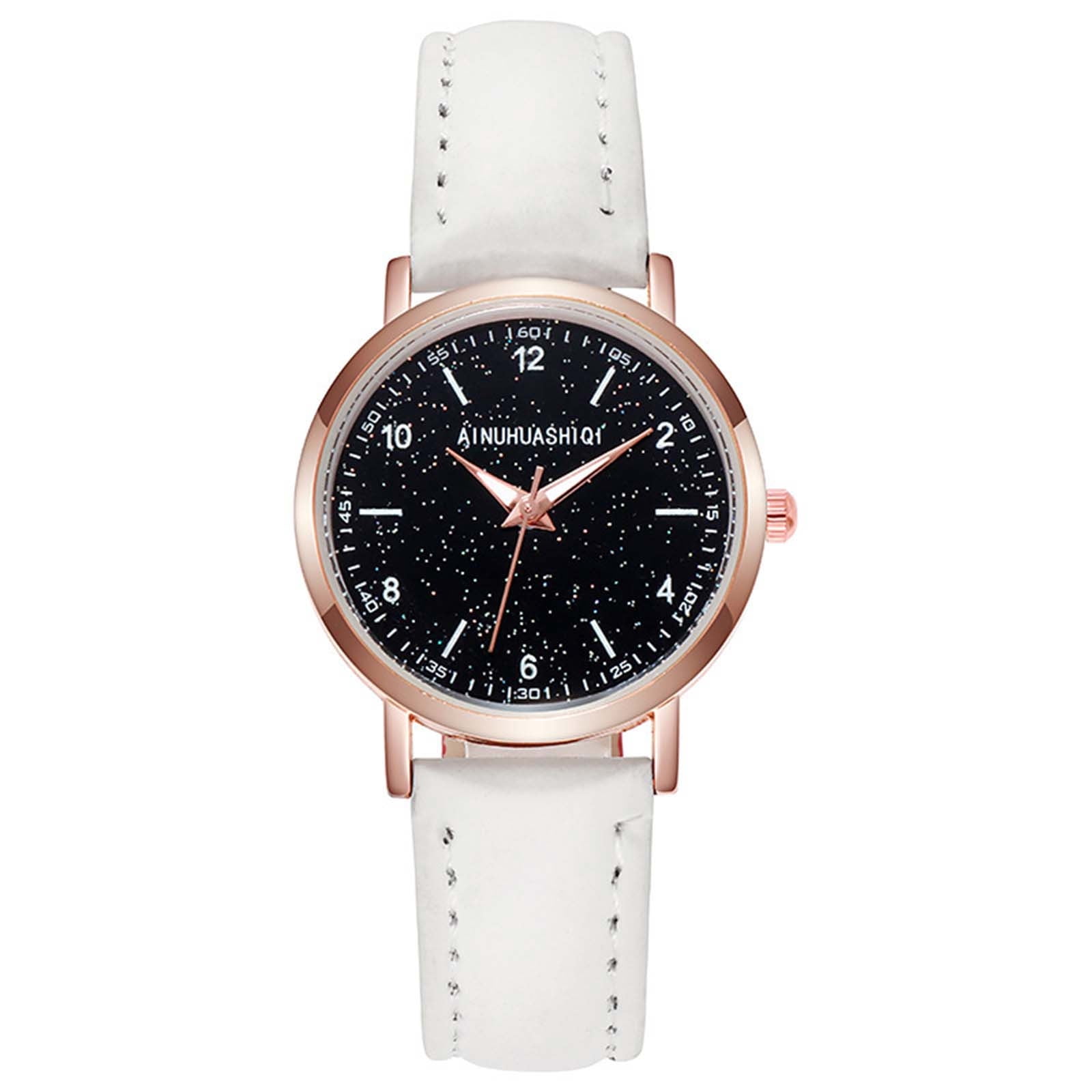 Luminous Women's Watch Womens Watches Leather Band Elegant Ladies ...