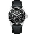 Luminox Sport Timer Leather Strap Blue Dial Automatic Diver's XS.0921 ...