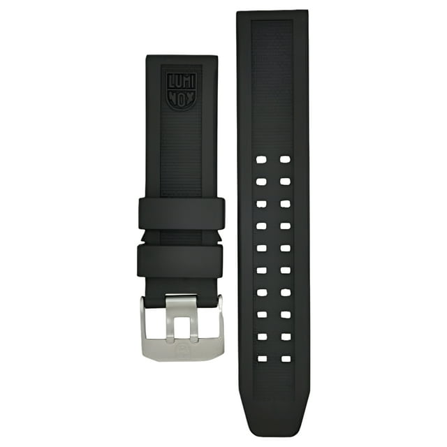 Luminox Black Silicone 23mm Strap Replacement Watch Band for 3050, 3080 ...