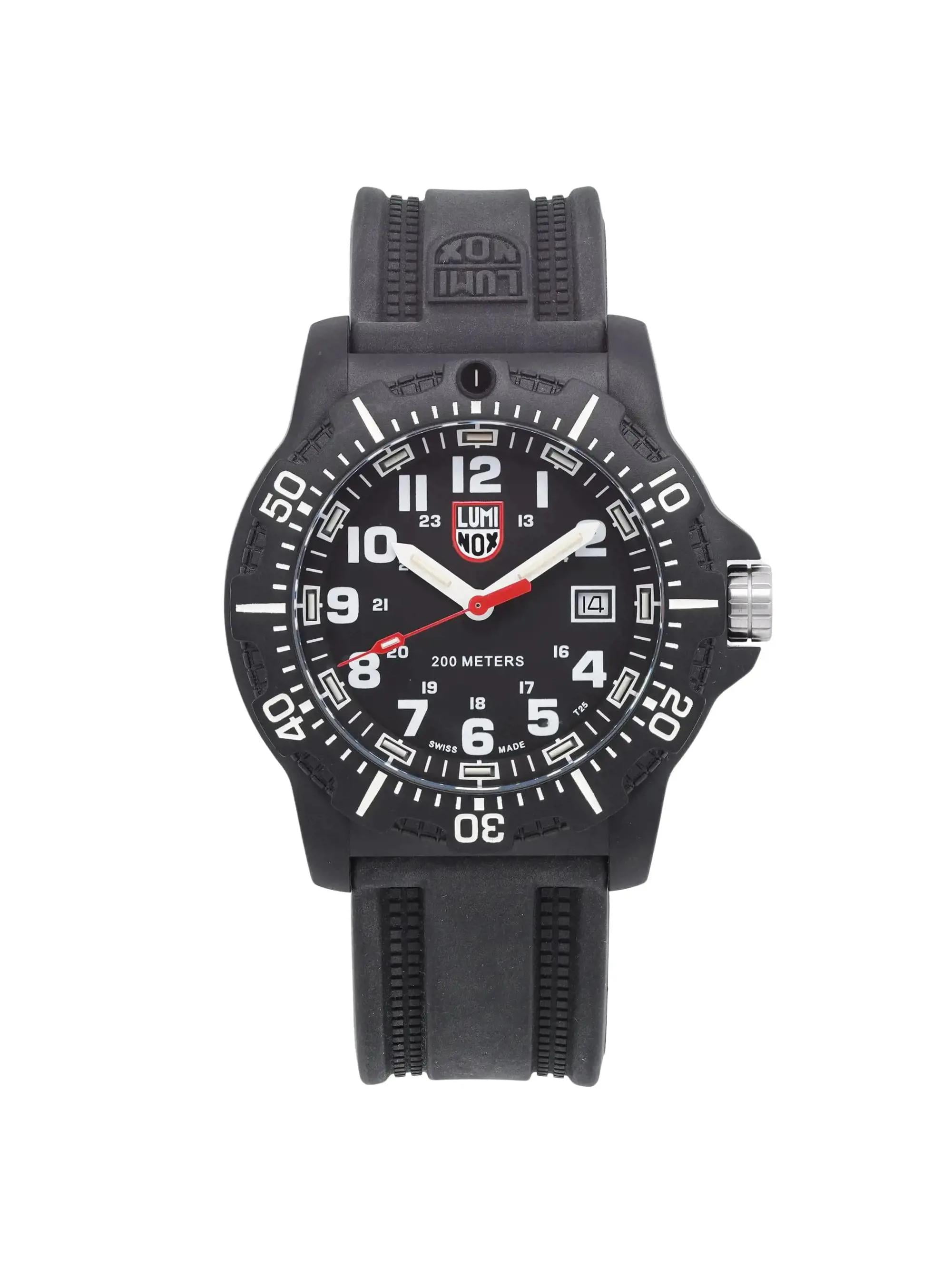 Luminox Black OPS 45mm Carbon Compound Black Dial Quarts Mens Watch XL ...