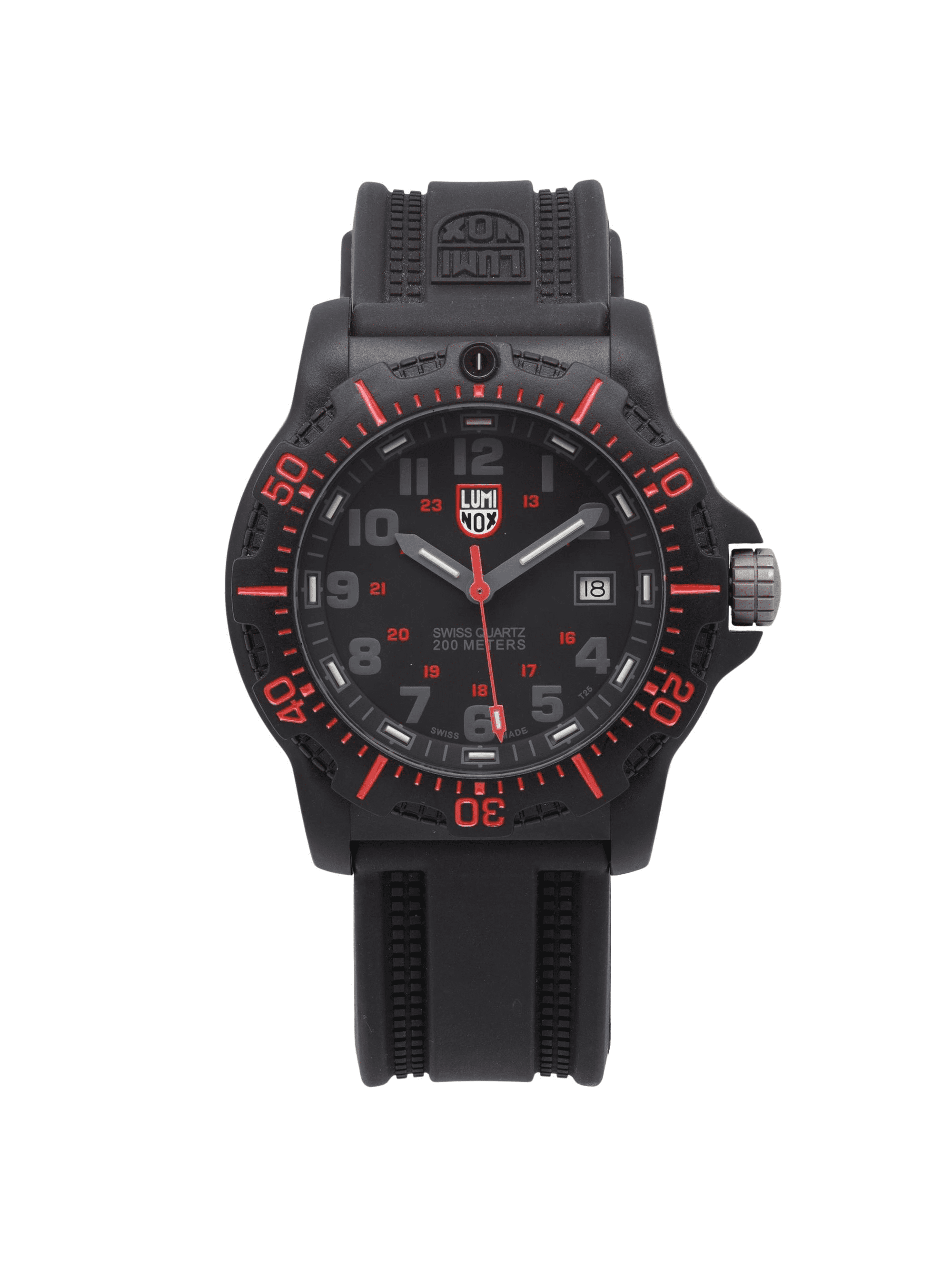 Luminox Navy Seal Black OPS 45mm Carbonox Black Dial Quartz Mens Watch ...