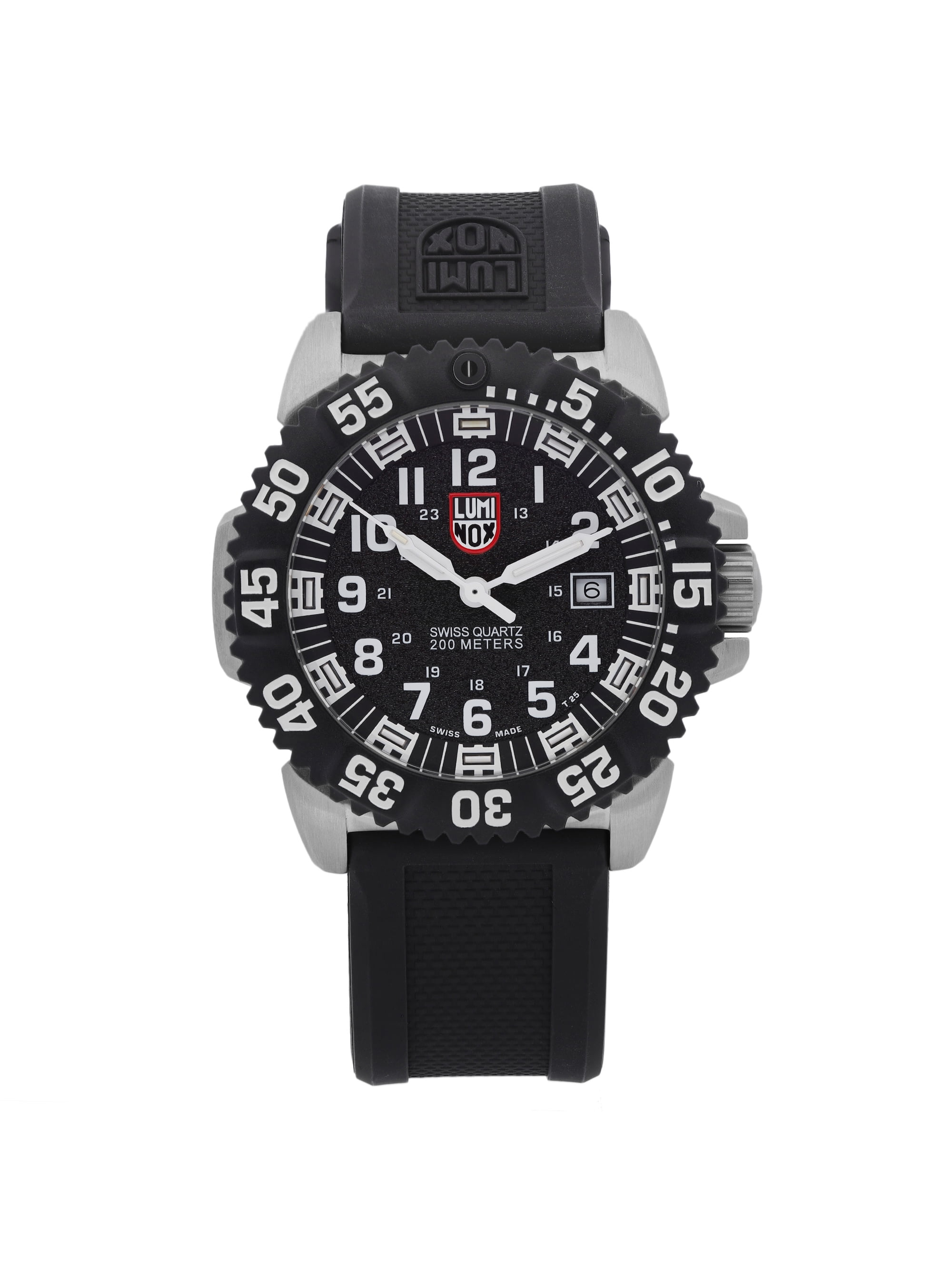 Luminox Navy Seal Colormark 45mm Steel Black Dial Quartz Mens Watch XS ...