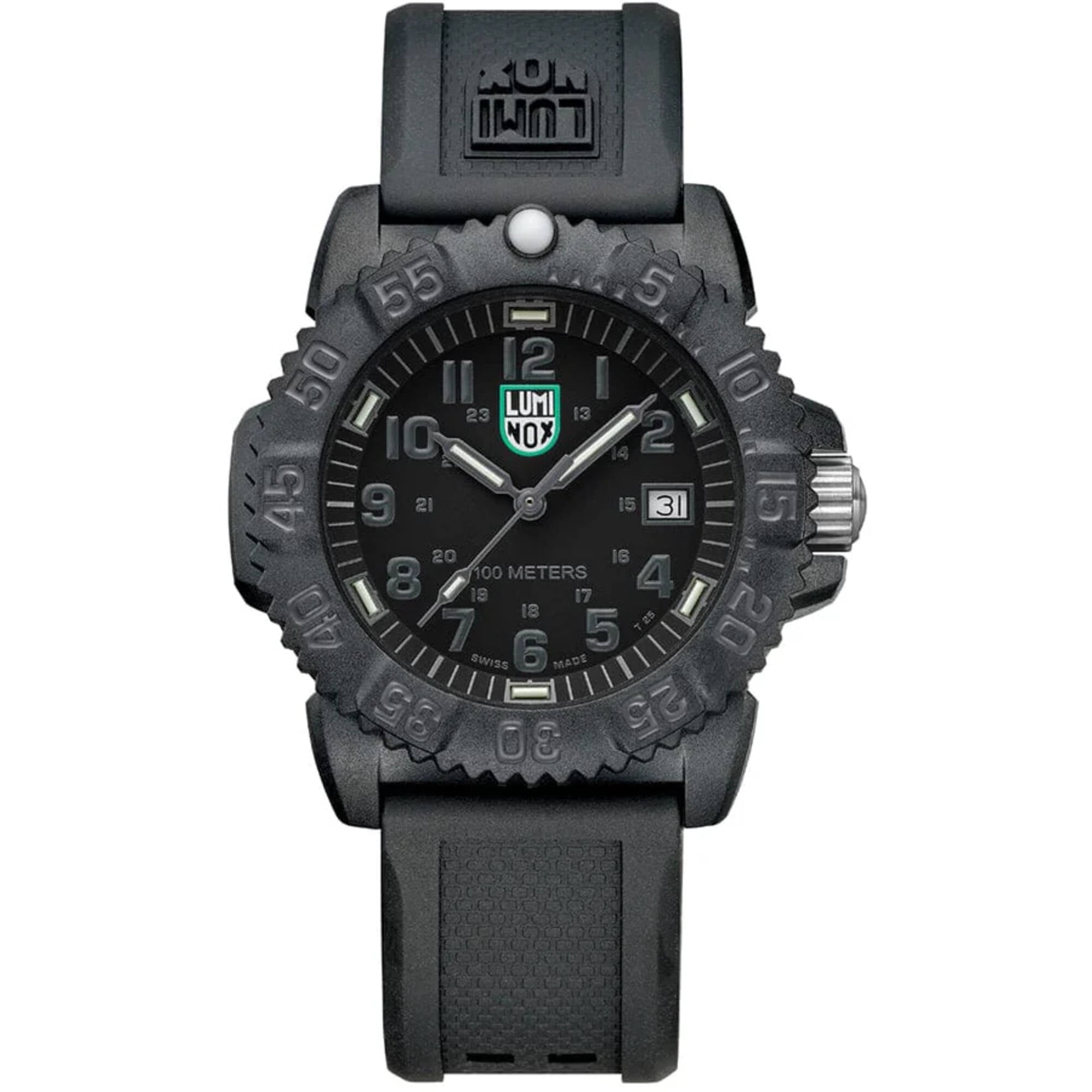 Luminox X2.2072 Unisex G Sea Lion Black Dial Rubber Strap Watch ...